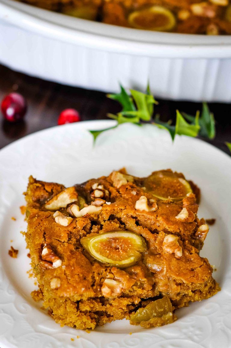 Rustic Figgy Pudding Recipe (easy yet traditional)