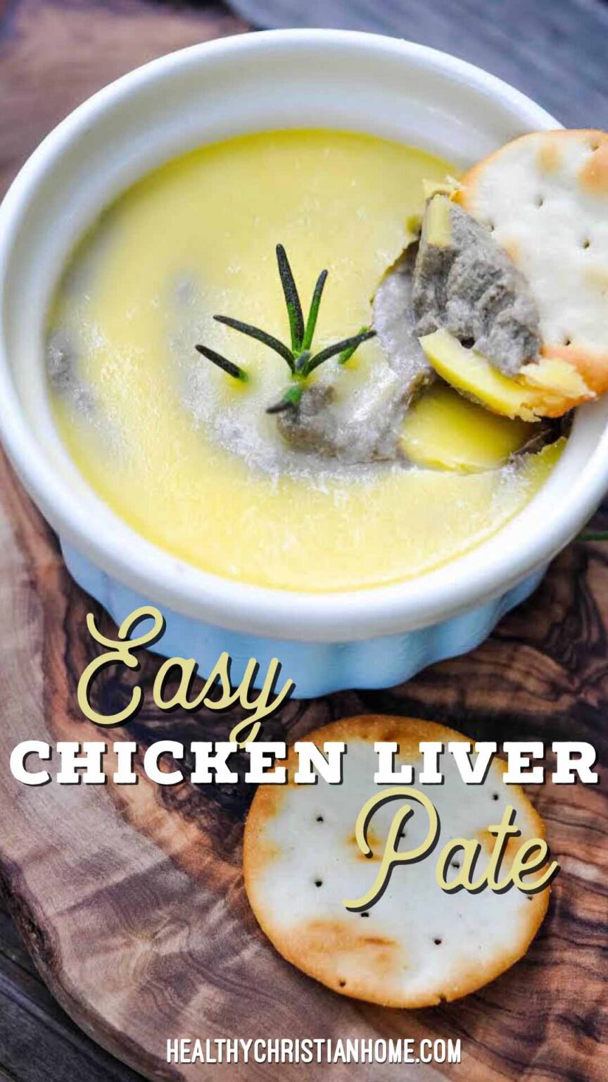 Chicken Liver Patè with Mushrooms & Rosemary