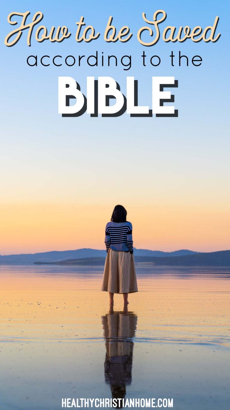 How to Be Saved, According to the Bible (God's Simple Plan of Salvation)
