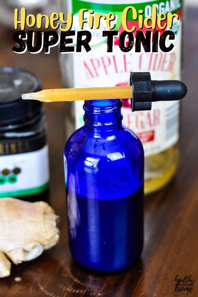 Homemade Super Tonic Recipe Cold Remedy (a.k.a. Honey Fire Cider!)