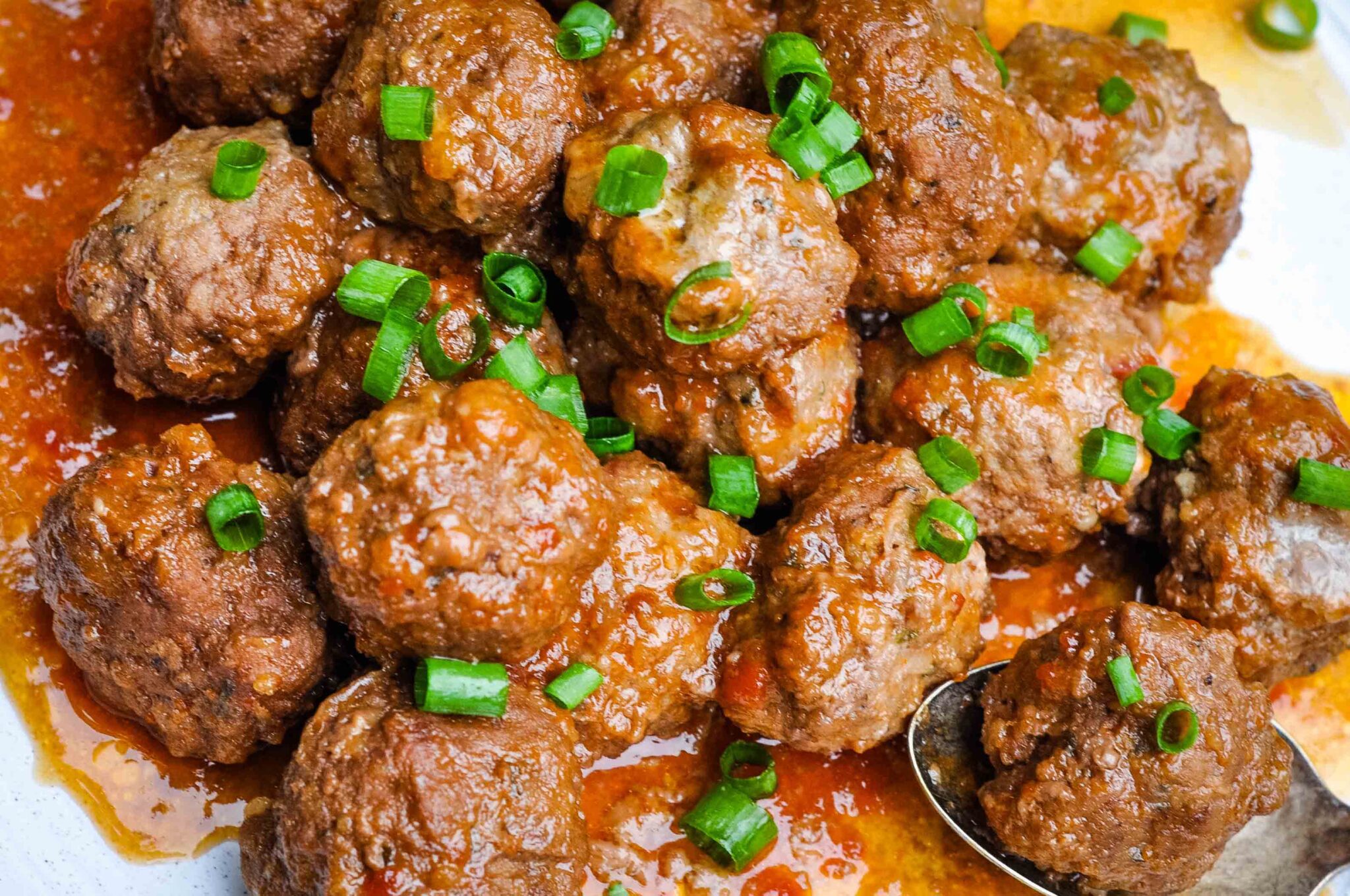 Honey Garlic Meatballs {Sweet & Savory} - Healthy Christian Home