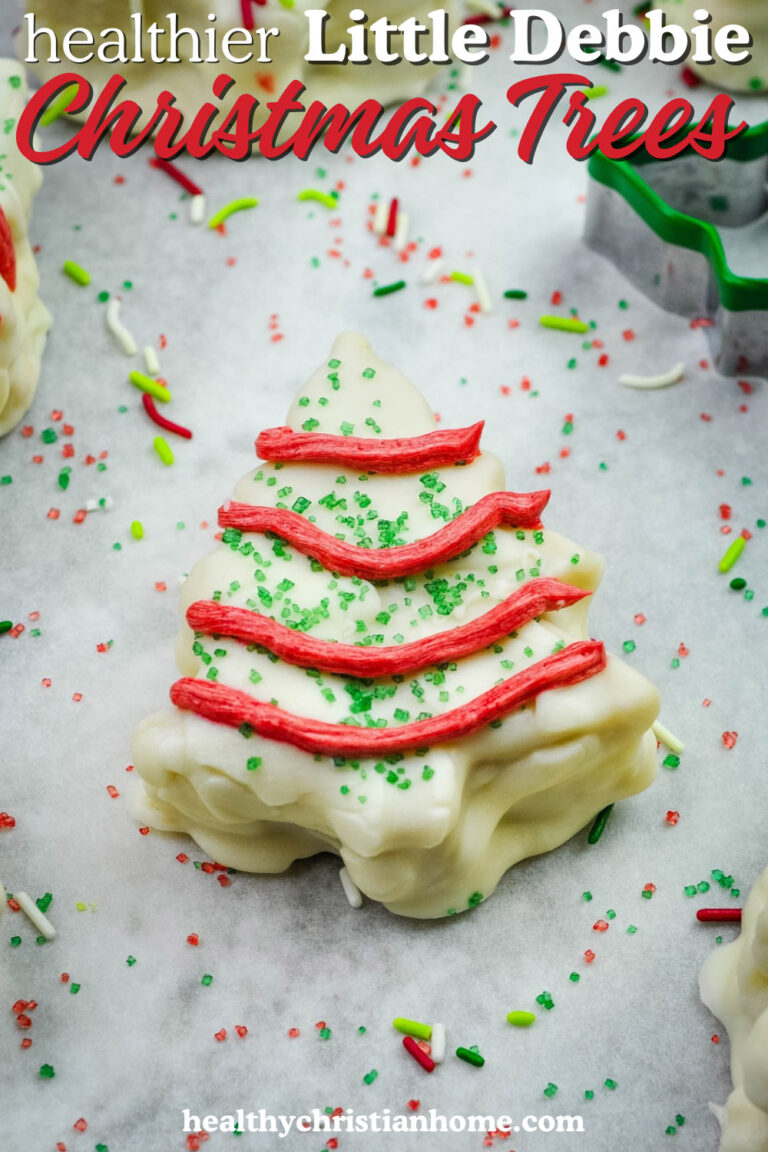 Little Debbie Copycat Christmas Tree Cakes (no artificial dyes or flavors!)