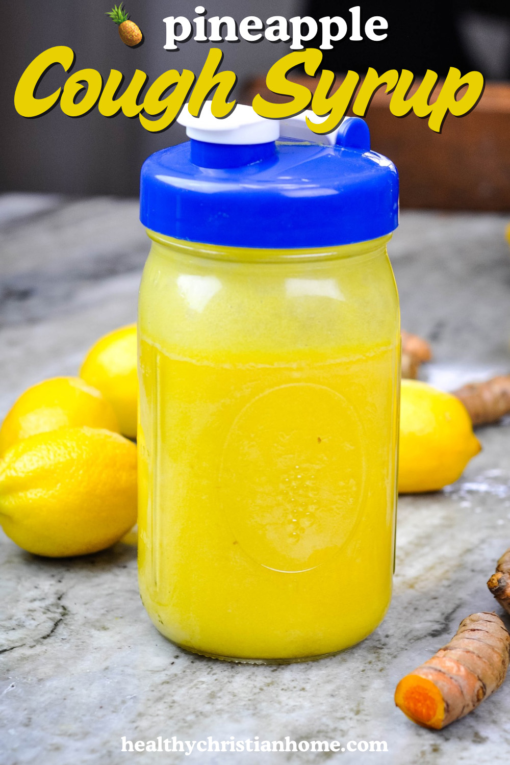 Pineapple Cough Syrup (cough & sore throat remedy)